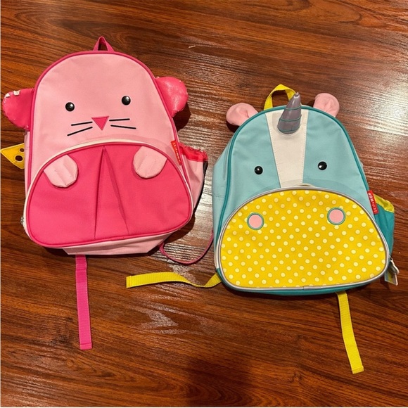 Skip Hop | Accessories | Lot Of 2 Skip Hop Zoo Little Kid Backpacks ...